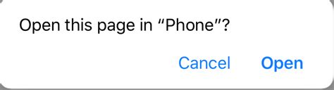 Ios Handling Mobilephone Url Scheme Does Not Work On Real Device Stack Overflow
