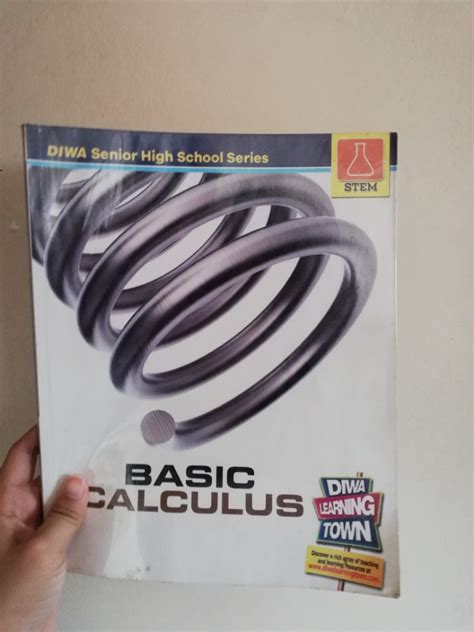 SHS Basic Calculus Hobbies Toys Books Magazines Textbooks On Carousell