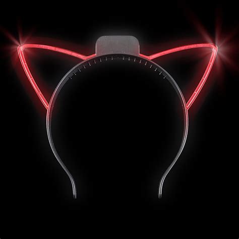 Led Cat Ear Headbands Xinnun 50 Pcs Bulk Light Up Led Headbands