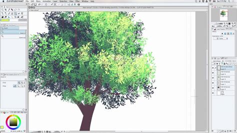 Csp Color Foliage Brush Tutorial Youtube