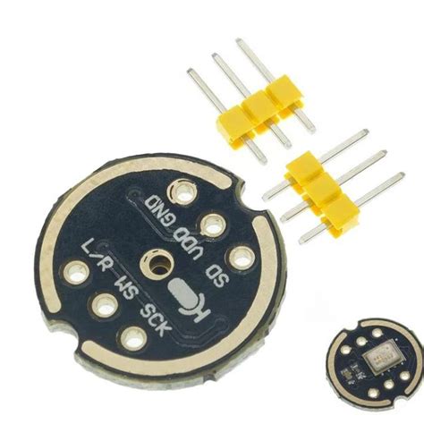 MEMS Microphone Breakout เครองขยายเสยงไมโครโฟนแบบอเลกเตรต เครองขยายเสยงโมดลไมโครโฟนพรอมอนเทอรเฟซ