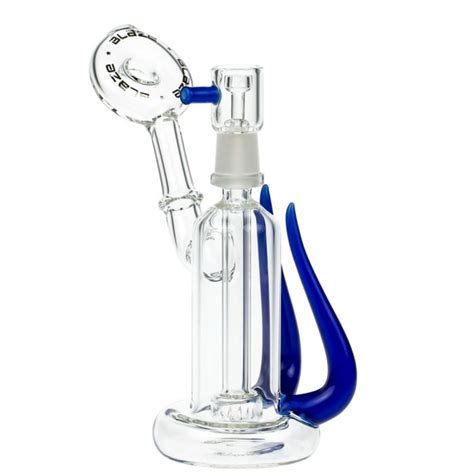 Blaze Glass Dab Rigs With Quartz Nails And Showerhead Diffuser