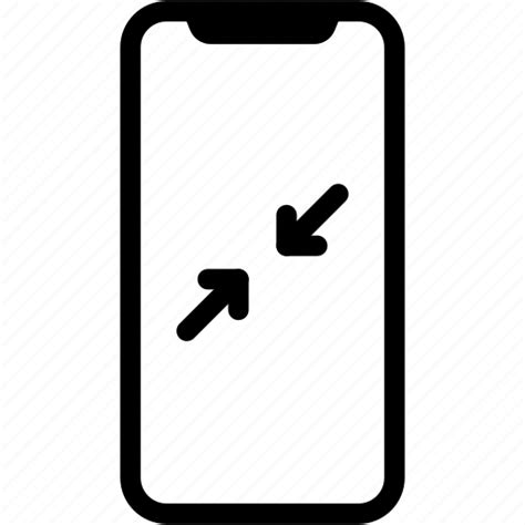 Device Exit Full Mobile Phone Screen Smartphone Icon Download On Iconfinder