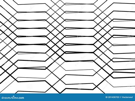 Geometric Structure Angular Angled Lines Stripes Grid Mesh And
