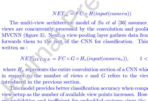 Generic Cnn Model Of Inference With Accelerator With A Single Camera