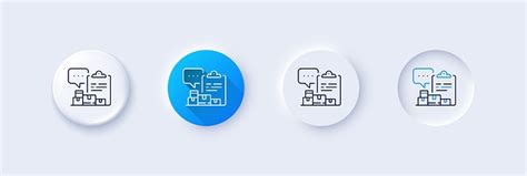 인벤토리 보고서 라인 아이콘입니다 창고 팔레트 표시 선 아이콘 벡터 3차원 형태에 대한 스톡 벡터 아트 및 기타 이미지 3차원 형태 고객 고급 Istock