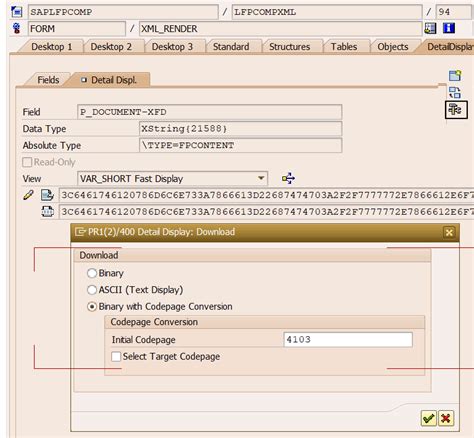 About System Error At Adobe Form Processing SAP Community