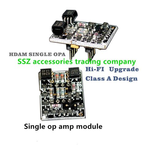 กำจัดฟอร์มาลดีไฮด์ Hdam Hifi Full Discrete Op Amp โมดูลคลาสสิก Guts แทน Muses03 Muse Shopee