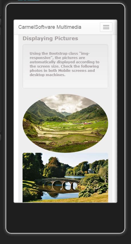The Aspnet Mvc Club Bootstrap Tutorial Lesson 9 Responsive Multimedia Video And Pictures