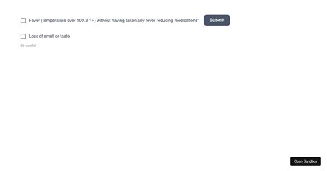 Formik Test Codesandbox