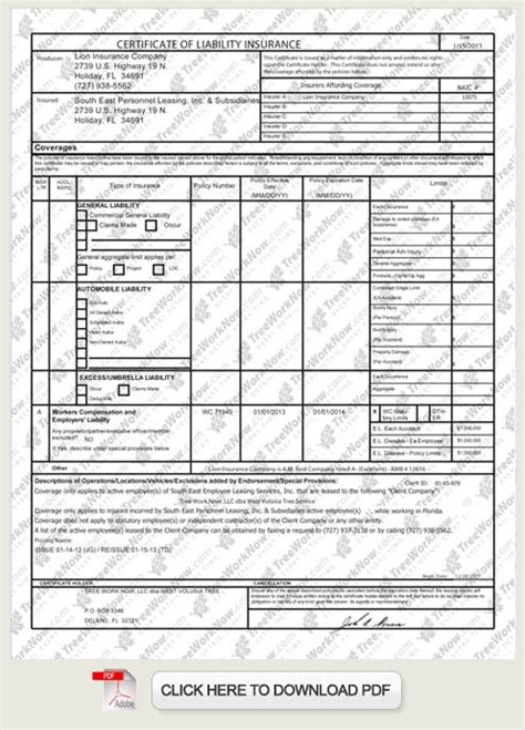 Tree Trimming Estimate Template Best Professionally Designed Templates