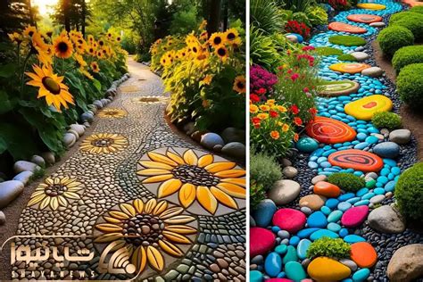 10 ایده طرح سنگ‌فرش سبک هایی که باغ و فضای باز رو متفاوت تر از