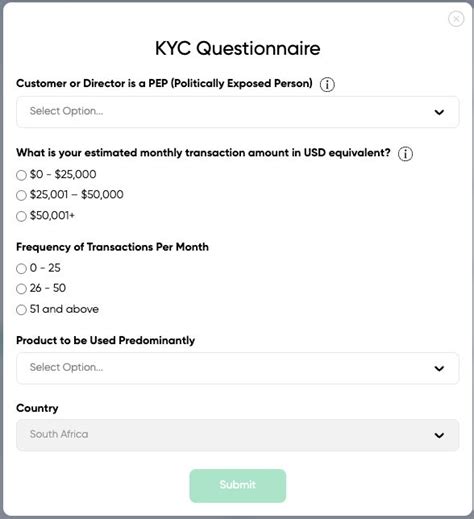 How To Complete Your Mandatory Kyc Questionnaire