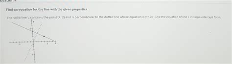 Find An Equation For The Line With The Given Chegg