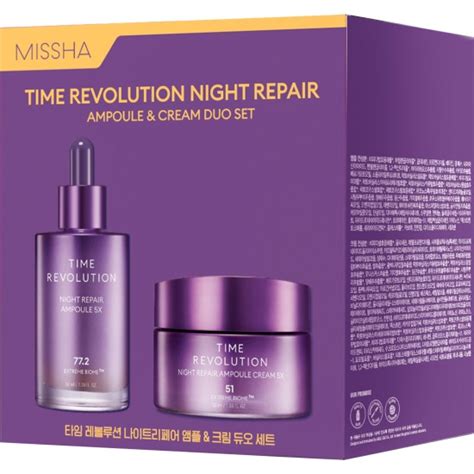 Купить Подарочный набор MISSHA Time Revolution Night Repair крем для ...