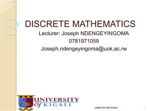 discrete mathematics notes pptx