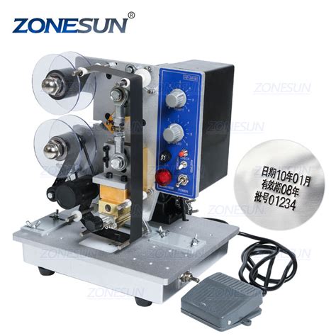 hp 241b semi automatic electric hot stamp ribbon code printer ribbon c