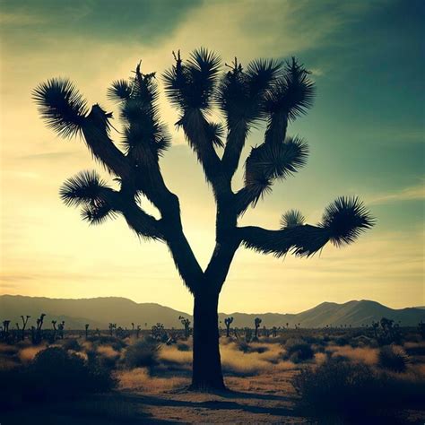 Premium Ai Image Joshua Tree