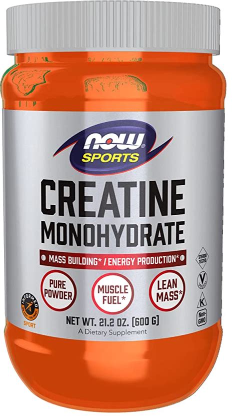 NOW Creatine Pure Powder 600г. — Спортивное питание в Севастополе