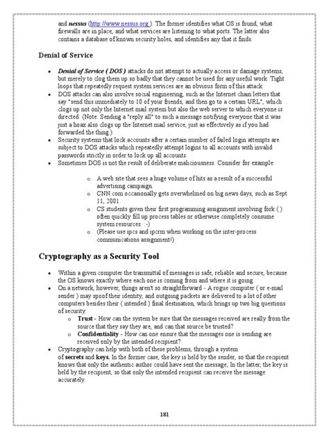Operating Systems Lecture Notes 13 Pdf Public Key Cryptography Transport Layer Security