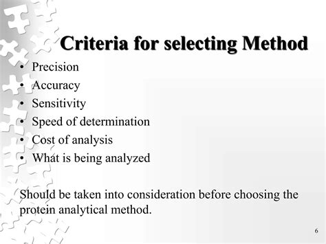Protein Analysis Methods Pptx Chemistry Science