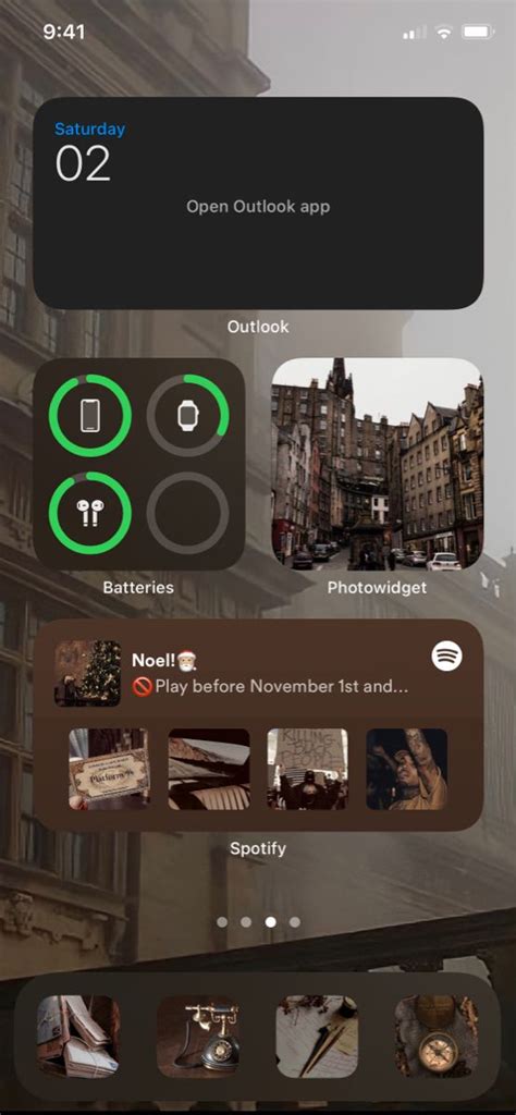 Homescreen Widgets Ios App Iphone Iphone Organization Iphone Home Screen Layout