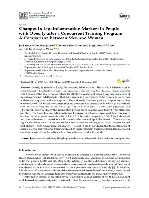 Concurrent Training Pdf Adipose Tissue Insulin Resistance