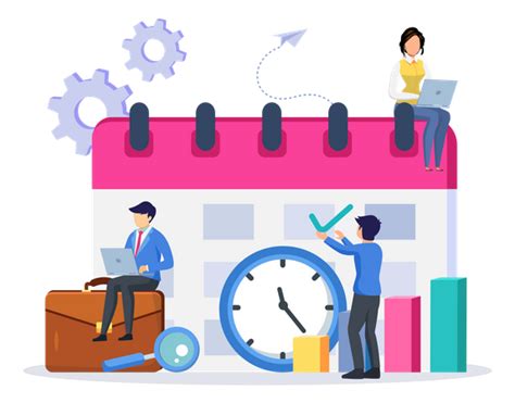 Work Schedule Illustration Pack 4 Free Download Business Illustrations IconScout