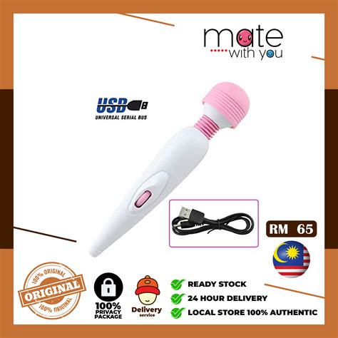 Mate With You [syok Gila] Usb Rechargeable G Spot Vibrator For Woman Massager Av Vibrators Av