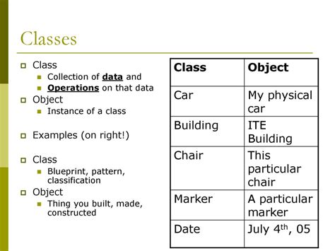 cmsc 202 lesson 7 classes i ppt download