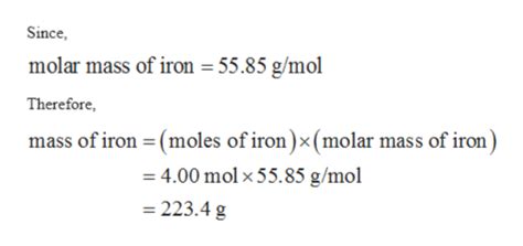 Answered Iron Has A Density Of G Cm What Bartleby