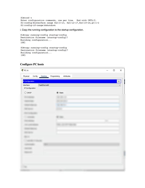 lab configuring vlans and trunking at john ricks blog