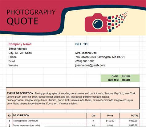 30 Sample Quotation Formats And Templates In WORD EXCEL