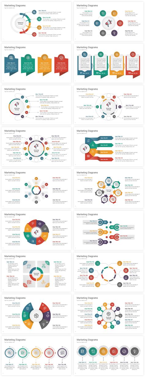 Marketing Diagrams PowerPoint Templates TemplateMonster