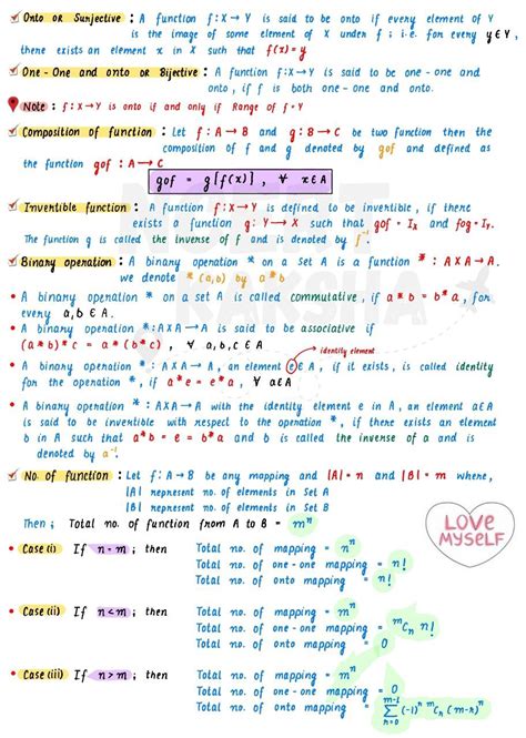 Relations And Functions Definitions Types Properties And Applications