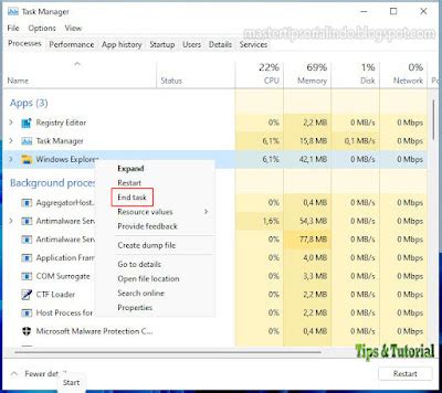 Cara Reset Ikon Taskbar Corner Overflow Di Windows 11 Mastertipsorialindo