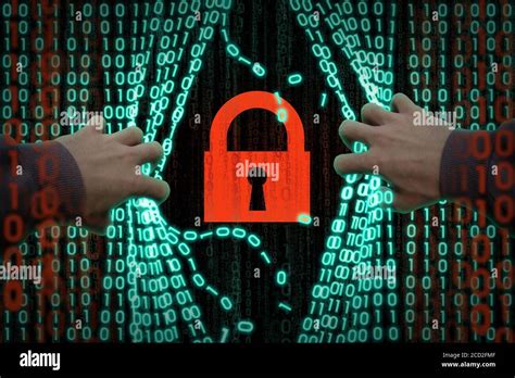 Hacker Enters The Computer Steals Personal Data Hacking Computer