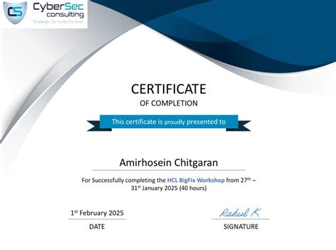 Bigfix Endpointmanagement Itsecurity Automation Careergrowth Amirhosein Chitgaran