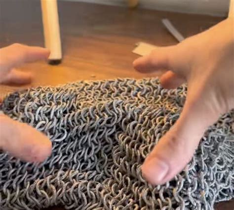 Design Of The Week 3d Printed Chainmail Fabbaloo