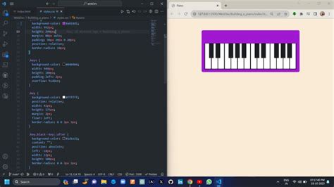 Dalip Kumar On Linkedin 21dayscodingchallenge Piano Html Css