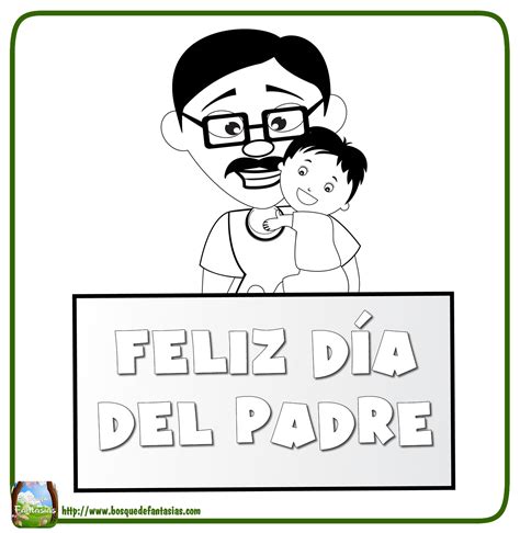 Dibujos Del DÍa Del Padre ® Imágenes Para Colorear Y Pintar