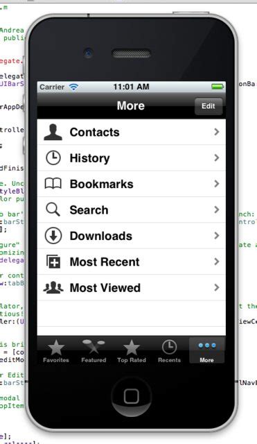 Navigation IOS Alternatives To UITabBarController User Experience Stack Exchange