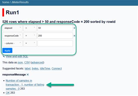 JMeter Result Analysis Using Datasette QAInsights