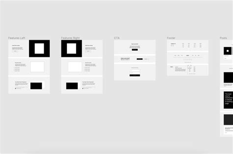 How To Make A Landing Page Wireframe Mock Up For Non Designers Kahunam