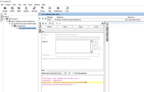 Use Soapui To Make Rest Calls Project Insight Help Center