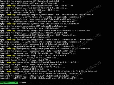 How To Downgrade Ubuntu Linux System To Its Previous Version Linux