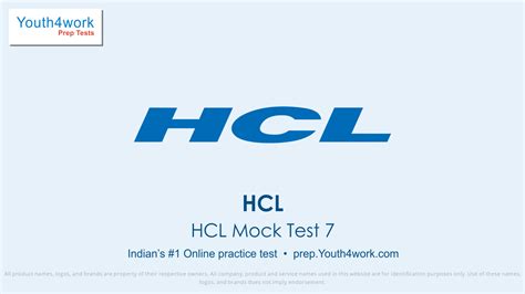 Hcl Placement Papers Test Series