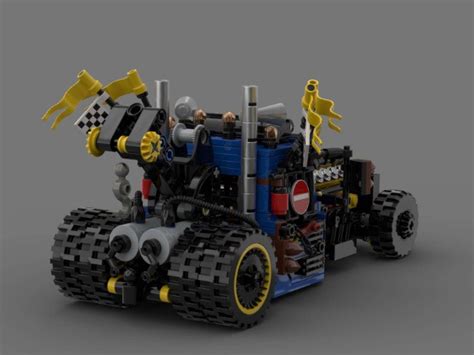 LEGO MOC Wasteland Tow Truck By One Big Turnip Rebrickable Build With LEGO