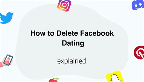 How To Delete Facebook Dating For 2025