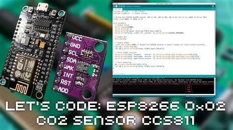 let s code esp8266 0x02 co2 sensor ccs811 youtube
